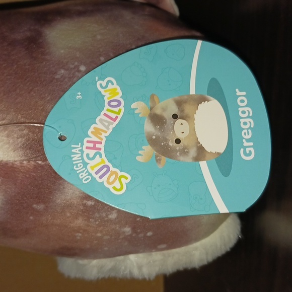 Squishmallows | Toys | Greggor The Moose Squishmallow | Poshmark